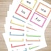 Kindergarten Sight Word Flashcards | Kindergarten Vocab | Reading Level ...