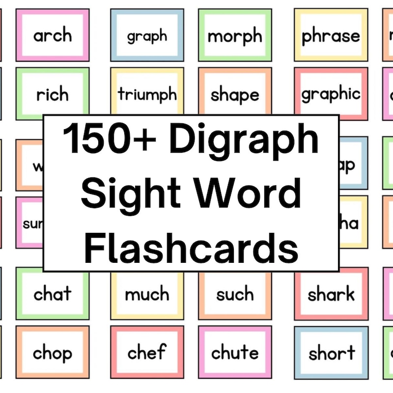 Blend Sight Words - Etsy