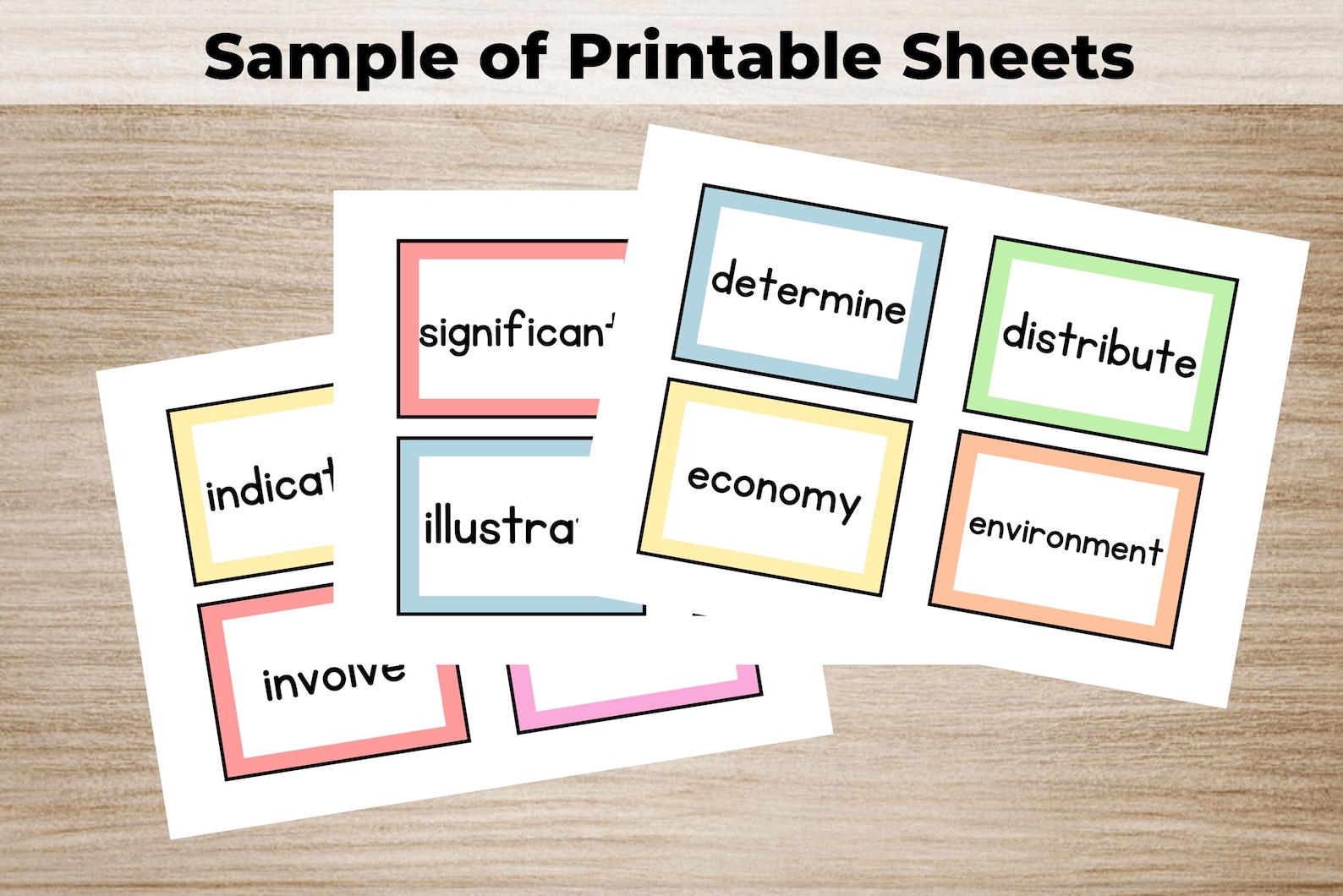 150+ 6th Grade Sight Word Flashcards | Sixth Grade Vocab | Reading ...