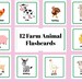 Farm Animals Sight Word Flashcards Kindergarten, Elementary School ...
