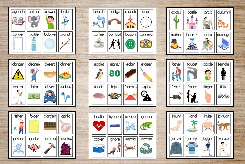 6-letter Sight Word Flashcards | Pre-k Kindergarten 1st Grade, Ready ...