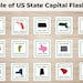50 US State Capital Flashcards | Learn the Capitals of the United ...