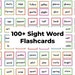 100+ 2nd Grade Sight Word Flashcards | Second Grade Vocab | Second ...