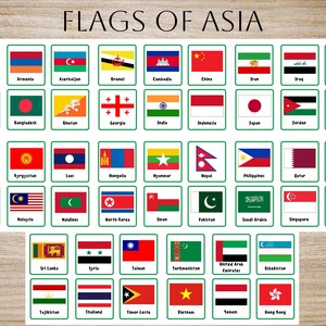 200+ World Flag Flashcards | International Country Flags | Learn Flags ...