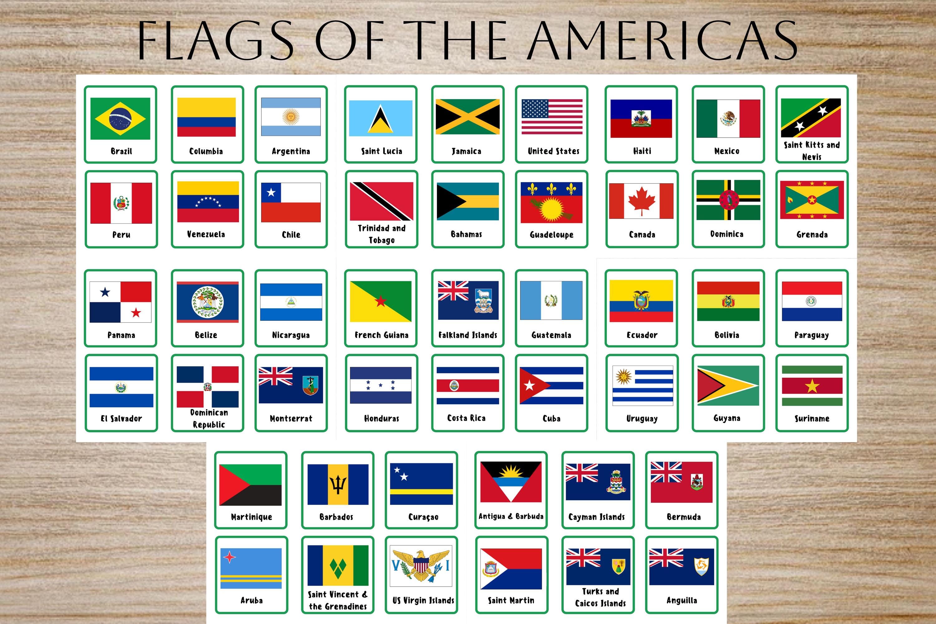 200+ World Flag Flashcards | International Country Flags | Learn Flags ...