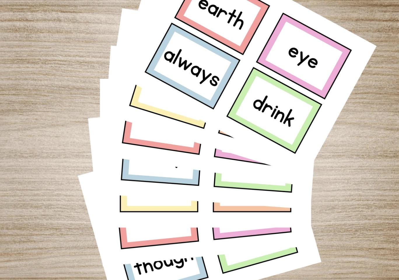 200 3rd Grade Sight Words Flashcards | Third Grade Vocabulary | 3rd ...