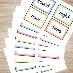 100 1st Grade Sight Word Flashcards | First Grade Learn to Read ...