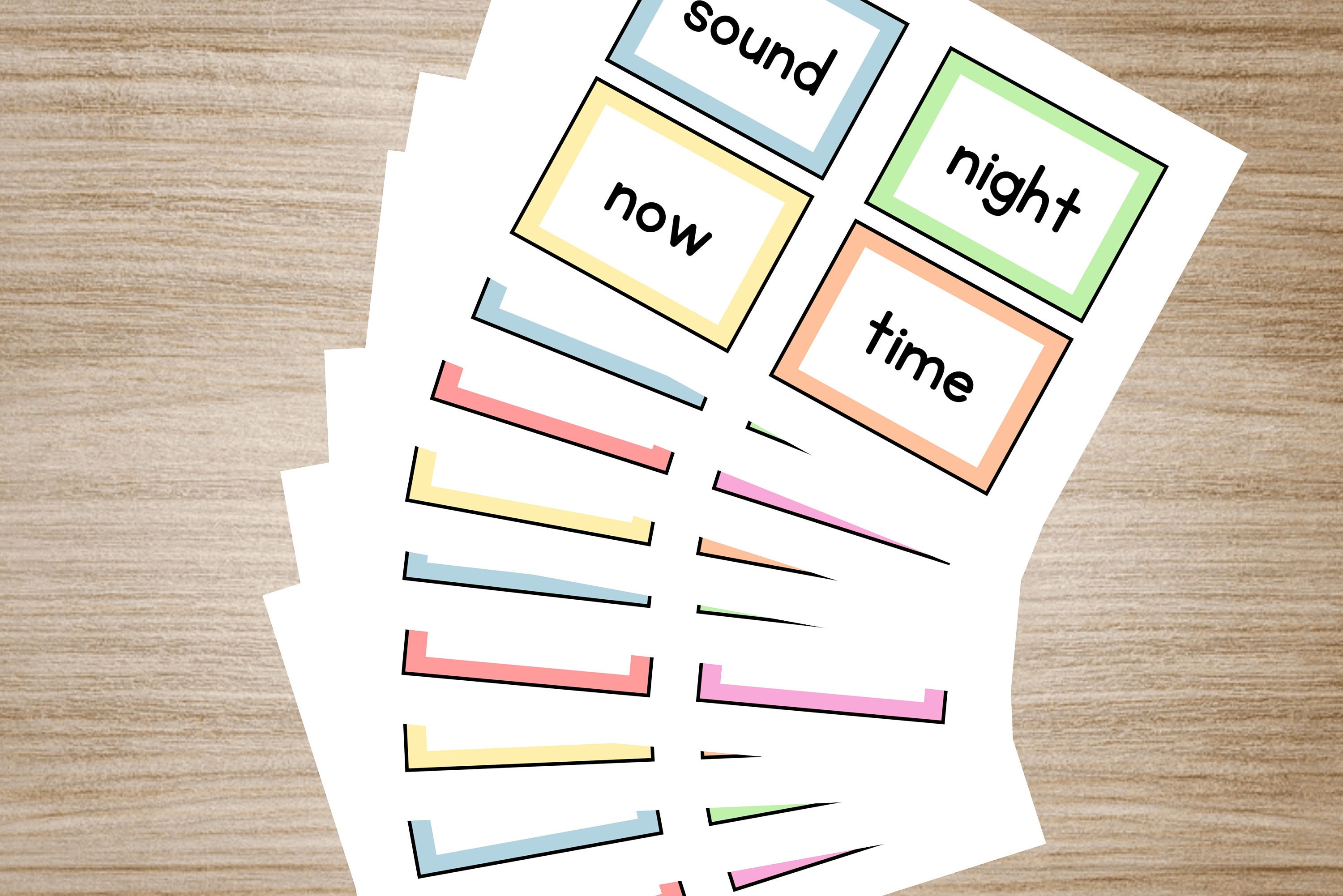 100 1st Grade Sight Word Flashcards | First Grade Learn to Read ...