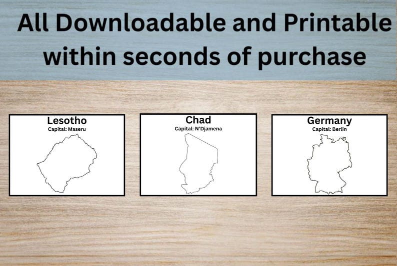 Coloring Pages: World Countries' Maps and Capitals | Coloring Book of ...