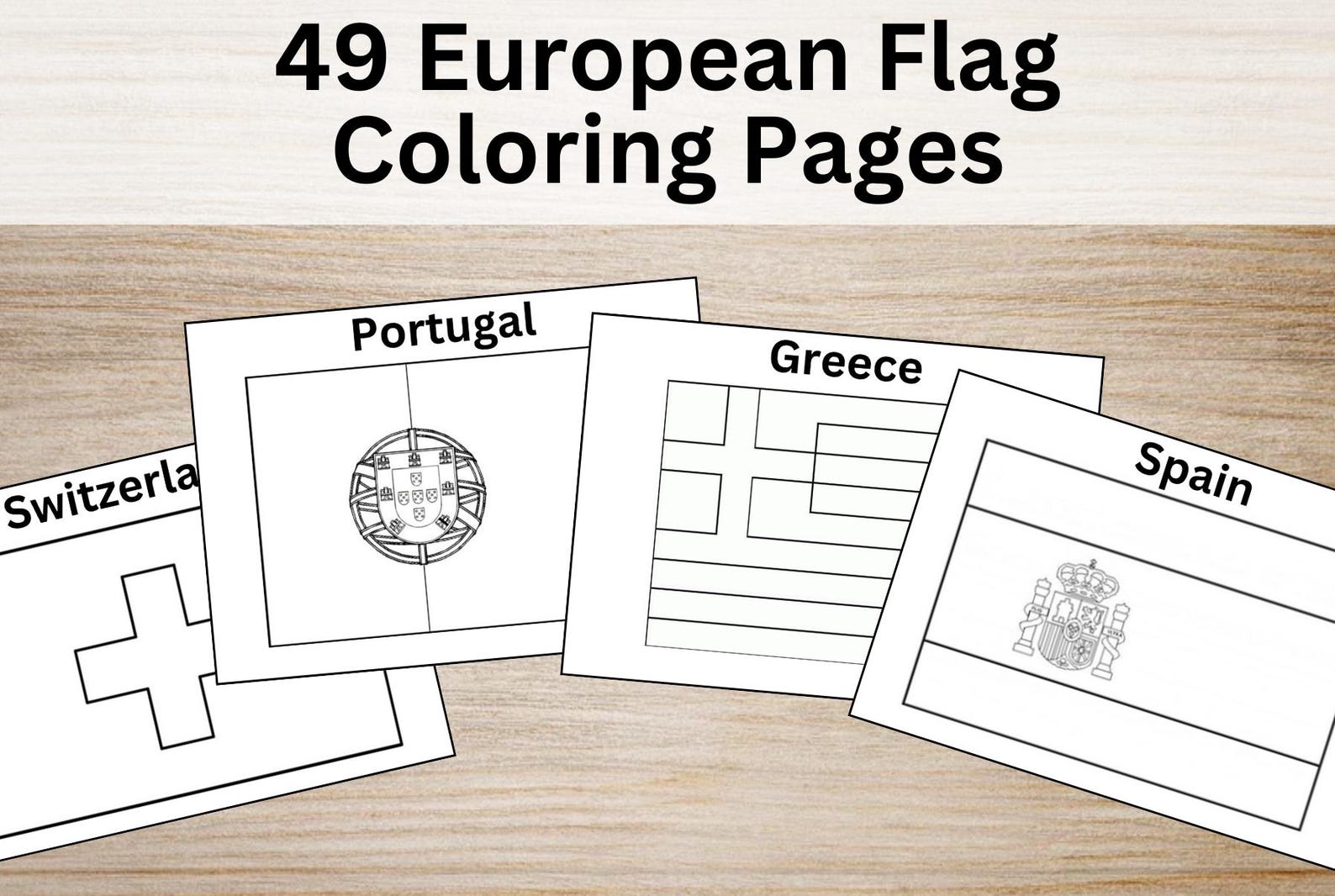 Flags of Europe Coloring Pages | Coloring European Flags | Coloring ...