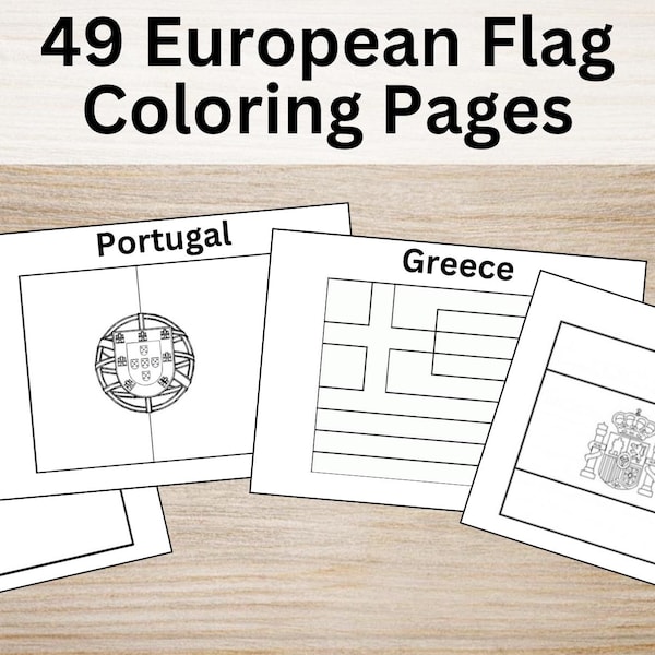 European Flags - Etsy