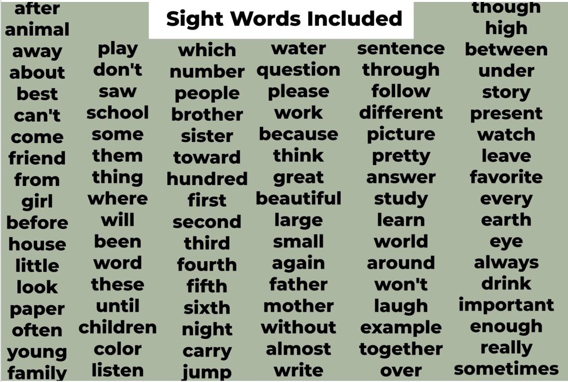 200 3rd Grade Sight Words Flashcards | Third Grade Vocabulary | 3rd ...