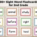 200+ 2nd Grade Sight Word Flashcards | Second Grade Vocab | 2nd Grade ...