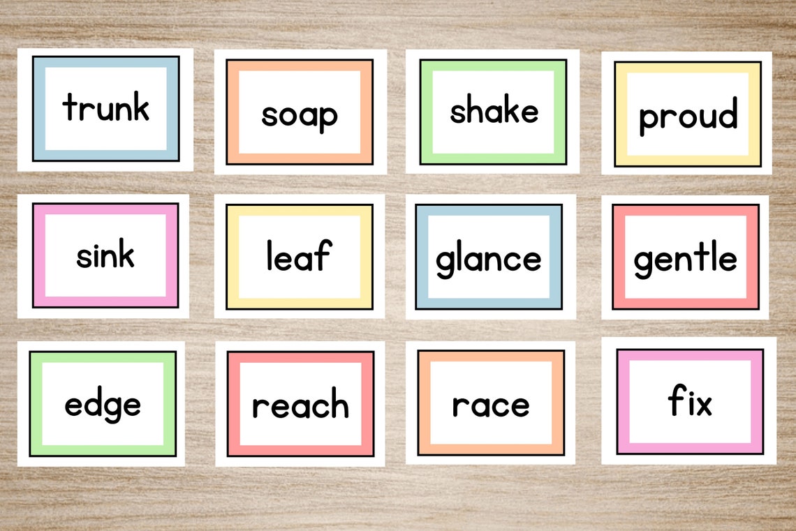 100+ 2nd Grade Sight Word Flashcards | Second Grade Vocab | Second ...