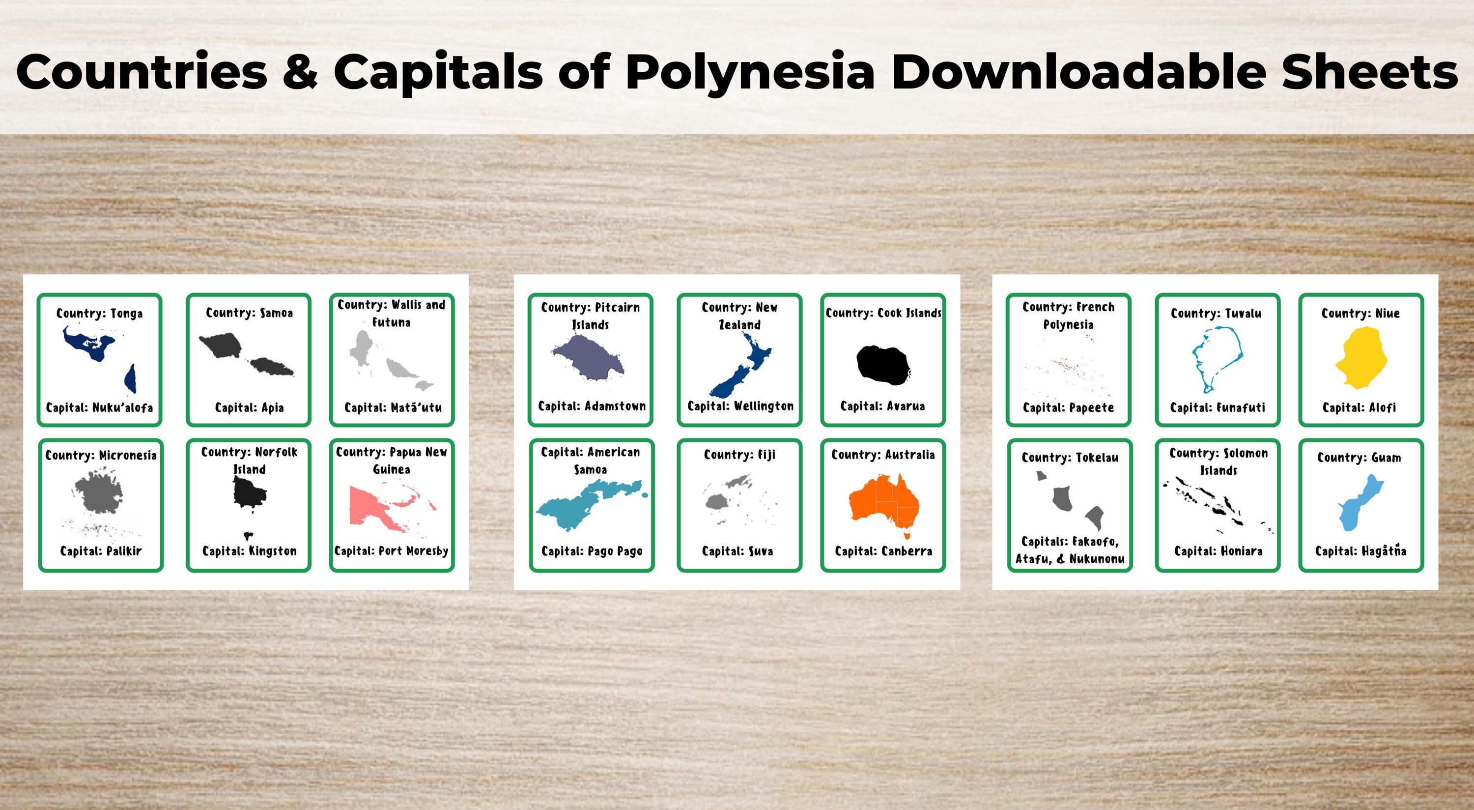 World Capitals Flashcards | Countries and Capitals Flash Cards ...