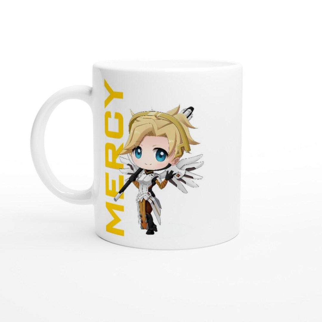 Overwatch 2 | Cute Mercy Coffee Mug | Mercy Overwatch | Perfect Gift ...