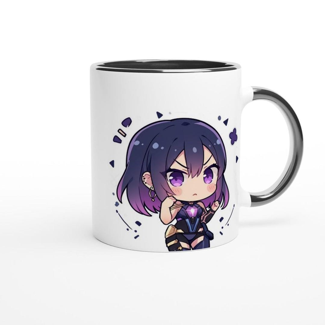 Reyna Valorant Chibi Coffee Mug | Gift for Gamers - Etsy