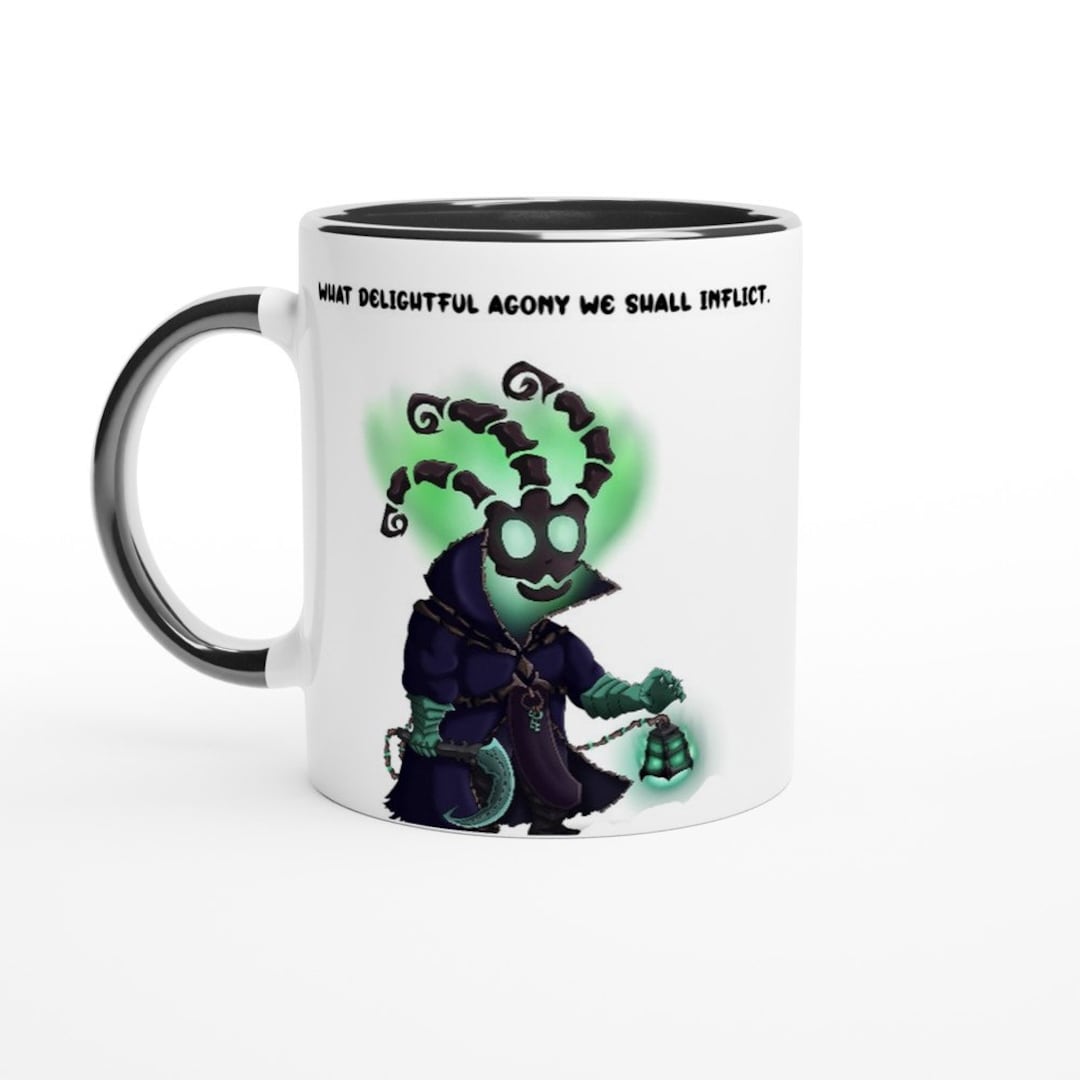 Thresh League of Legends Coffee Mug Cute Fanart - Etsy