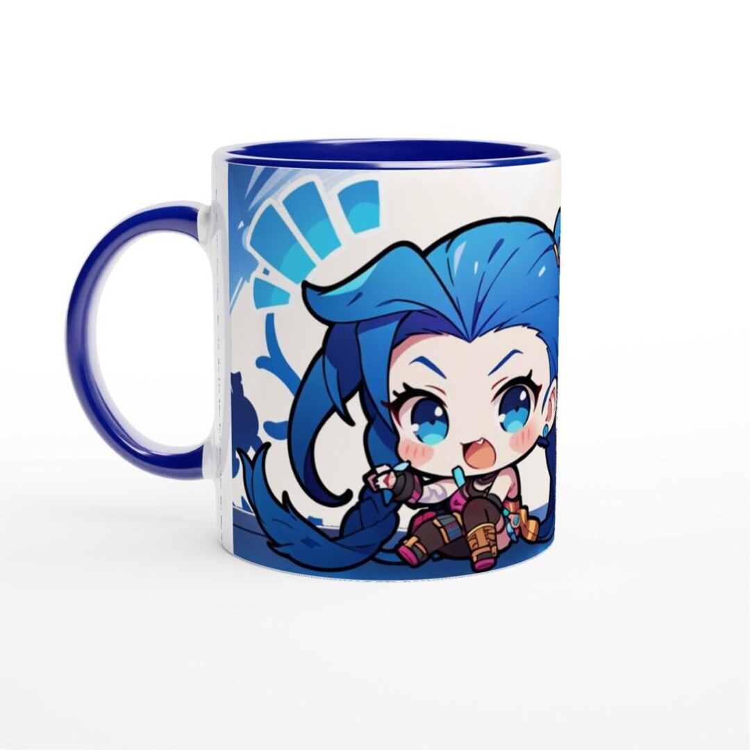 Jinx League of Legends Coffee Mug Gift for Gamers Arcane - Etsy