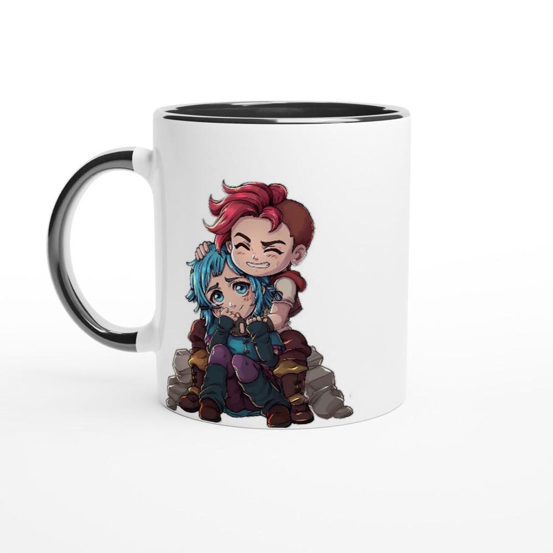 Arcane Jinx, Arcane VI, Coffee Mug, League of Legends, Arcane Coffee ...