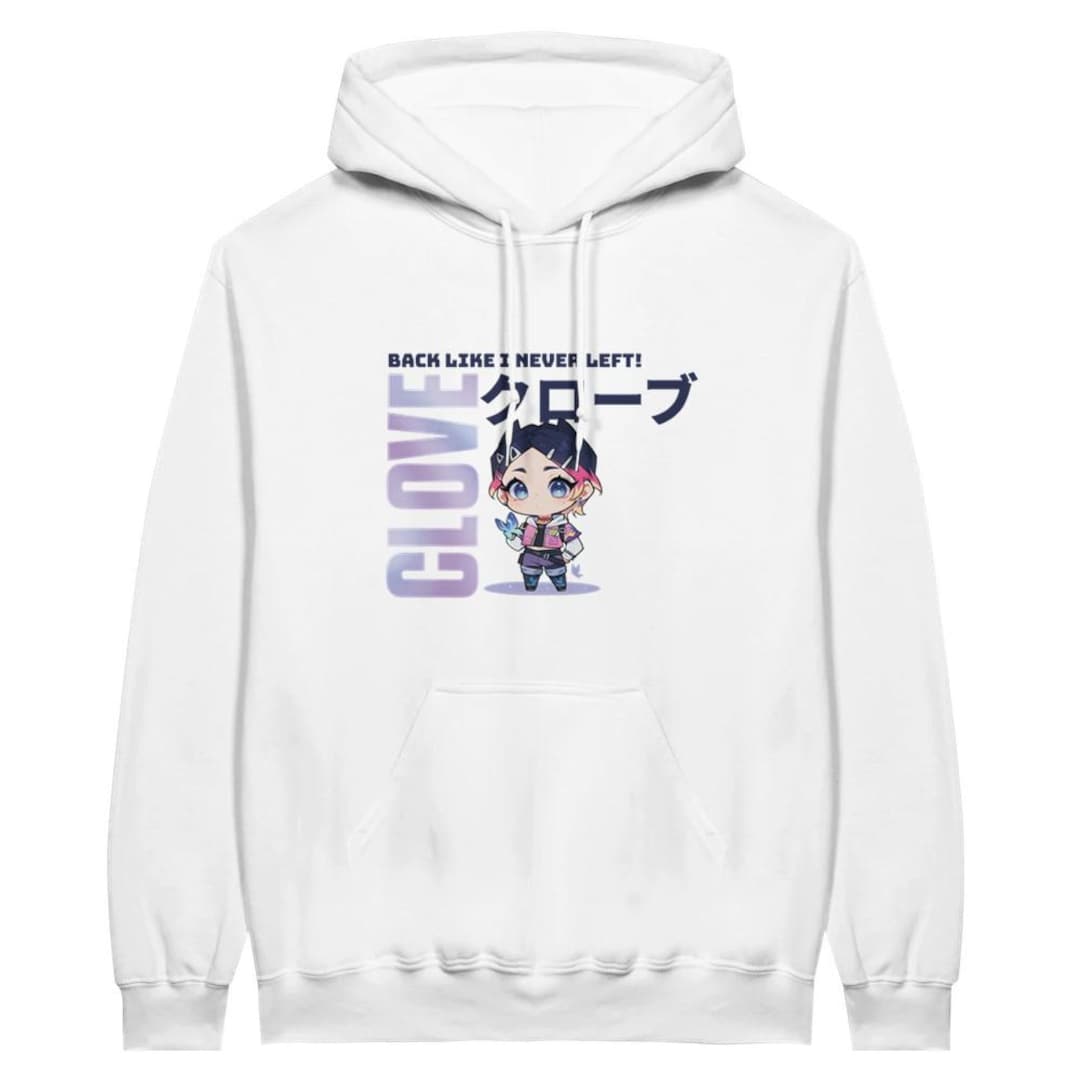 Clove Valorant Pullover Hoodie, Unisex, Gaming Apparel, Clothing Gift ...