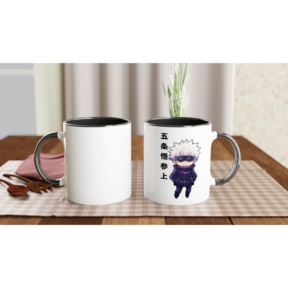 Chibi Jujutsu Kaisen Satoru Gojo Anime Coffee Mug Gift - Etsy