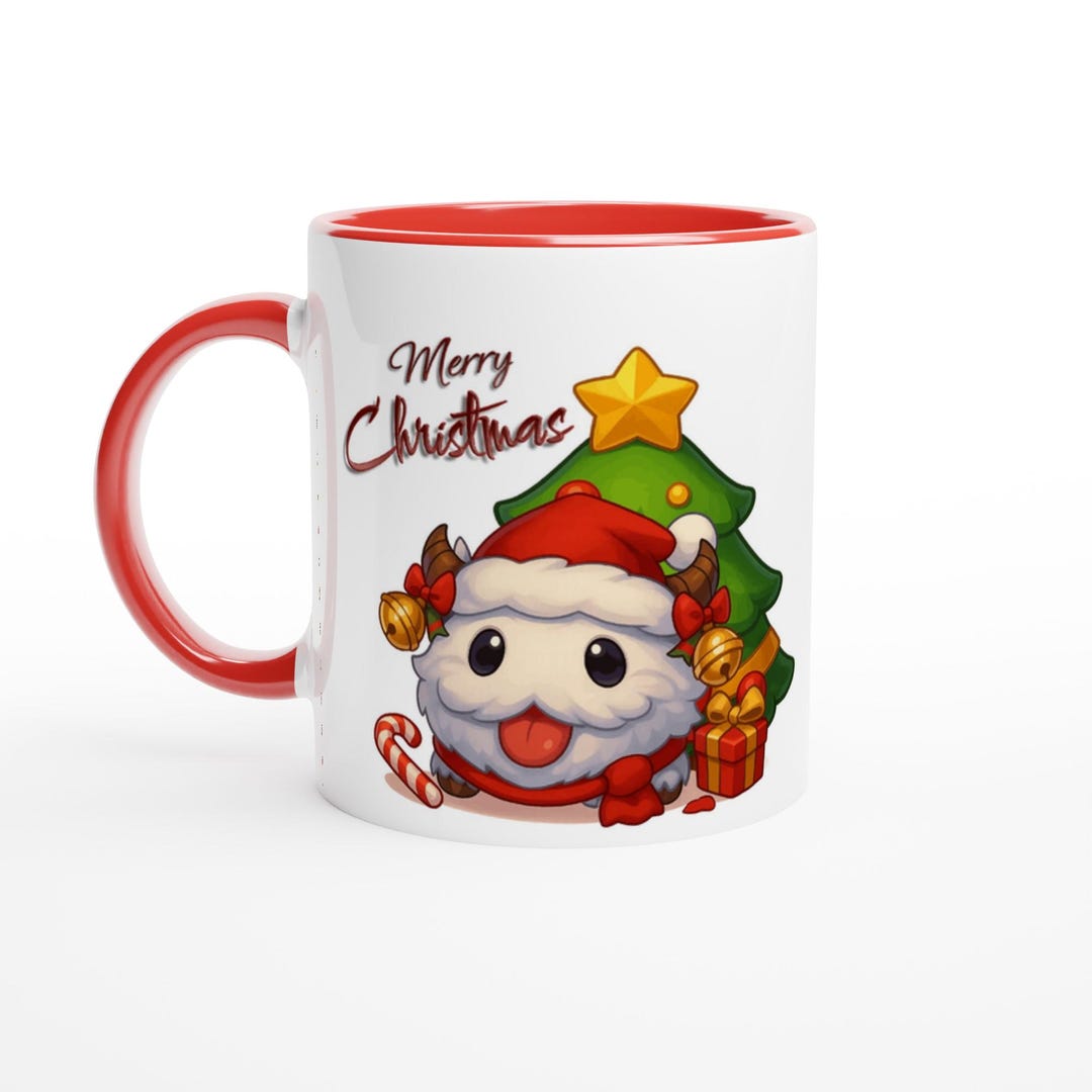 Poro Christmas League of Legends Coffee Mug, Gift for Gamers, Christmas ...