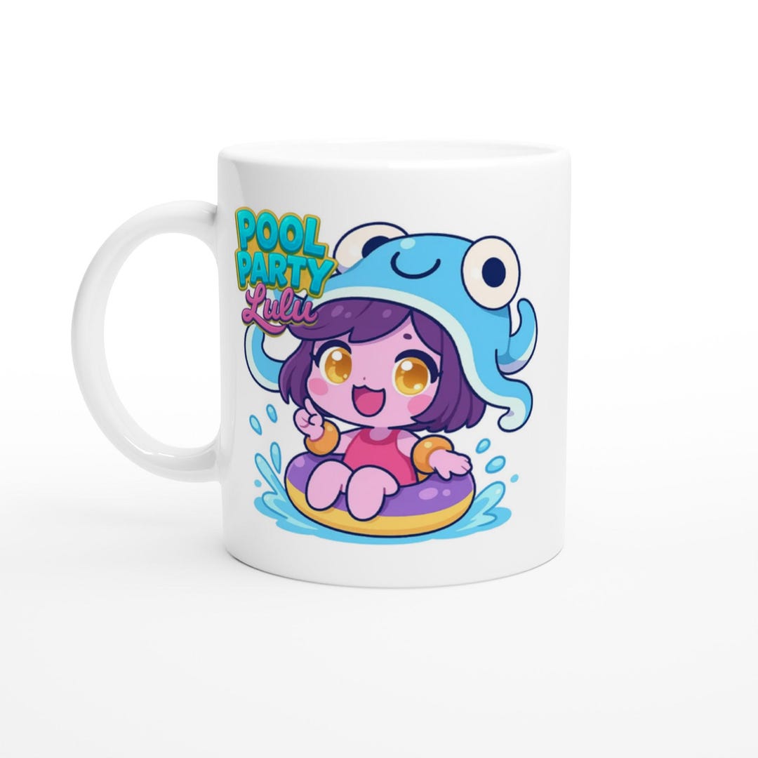 Pool Party Lulu League of Legends Coffee Mug - Etsy