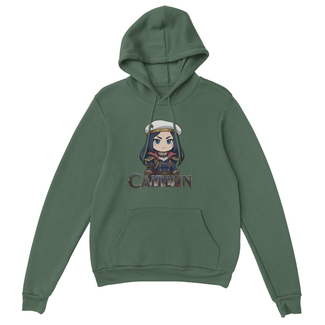 Caitlyn League of Legends Pullover Hoodie, Unisex, Gaming Apparel ...