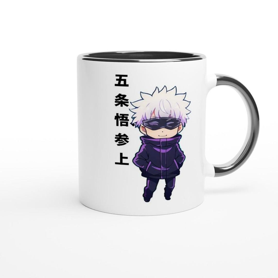 Chibi Jujutsu Kaisen Satoru Gojo Anime Coffee Mug Gift - Etsy