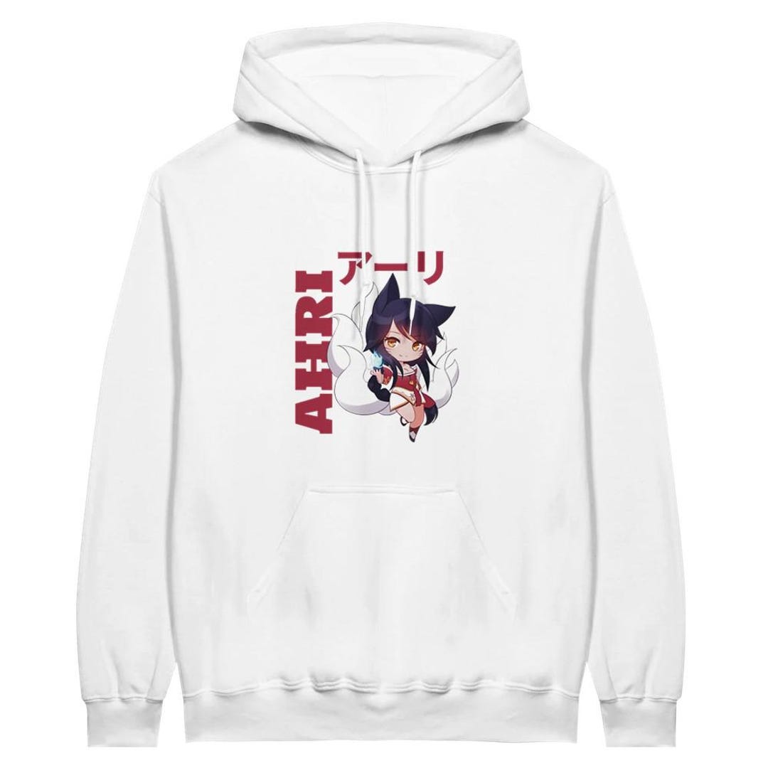 Ahri League of Legends Pullover Hoodie, Unisex , Gaming Apparel, Gamer ...