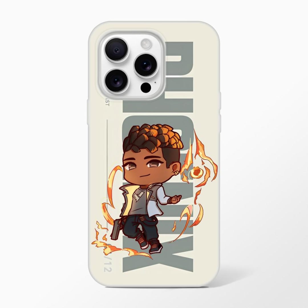 Valorant Phoenix Phone, Iphone, Samsung Case Flexi Case, Christmas Gift ...