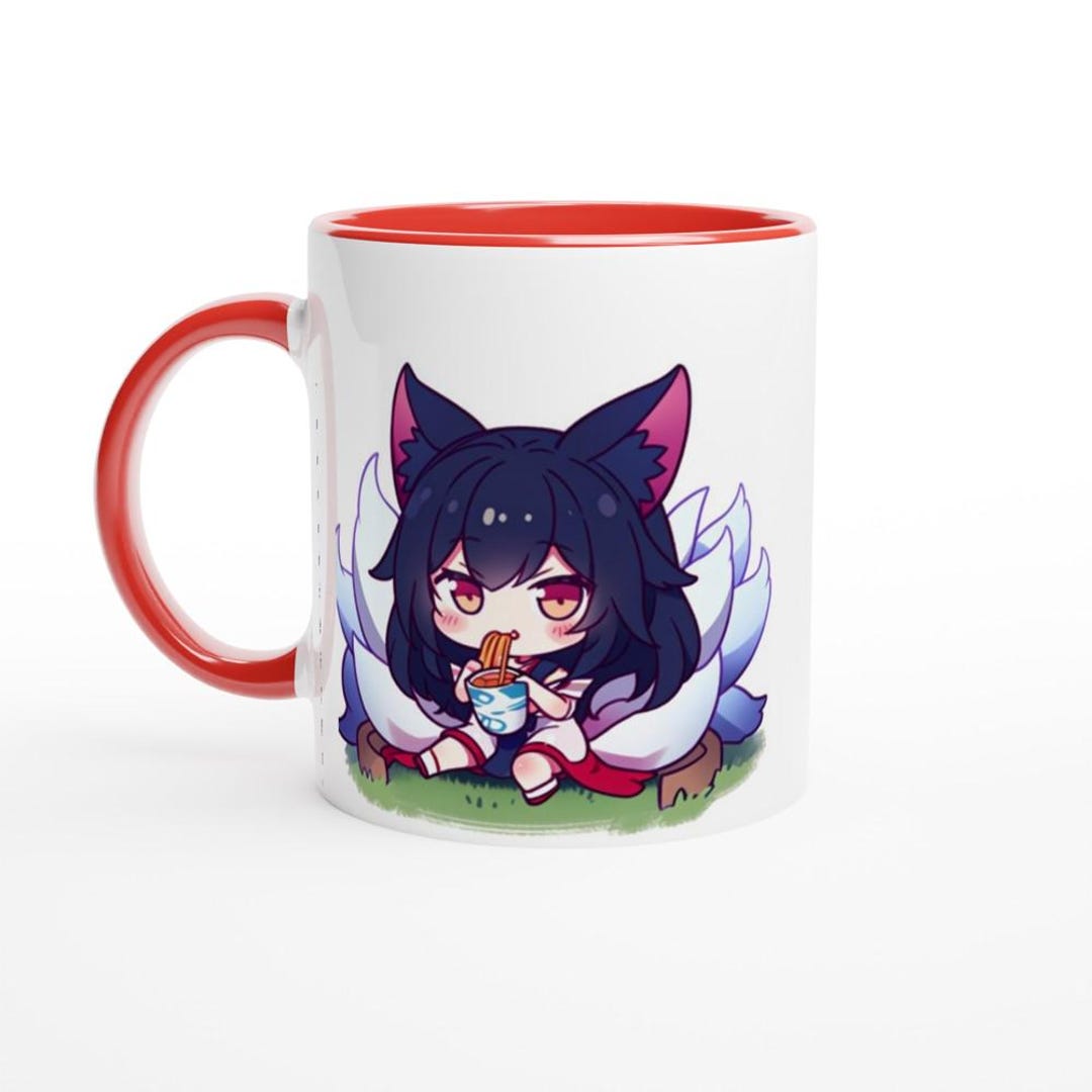 Ahri League of Legends Coffee Mug | Gift for Gamer, Girlfriend - Etsy