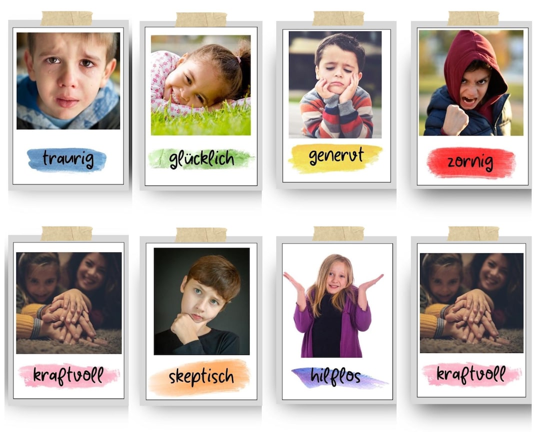 Feeling Cards | Emotion Cards | Mood Cards | Feelings | Children ...