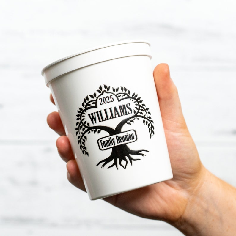 Family Reunion Cups, Family Cookout, Family Reunion Bulk Favors, Family ...