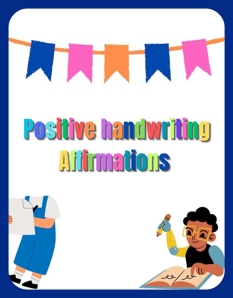 Tracing Worksheets for Kids - 50 Pages of Positive Affirmations|fun ...