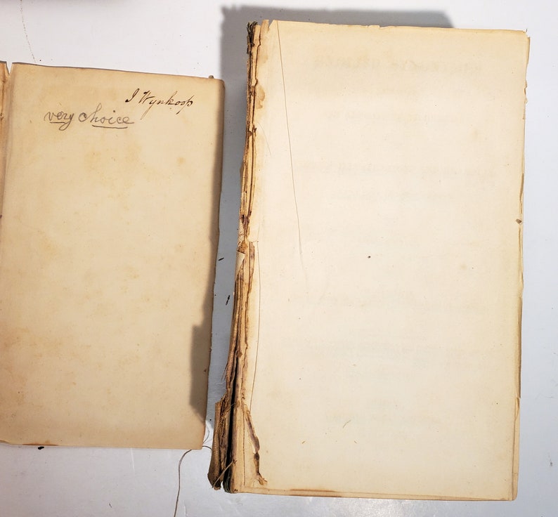 George Crabbe's English Synonymes 1819 1st American Edition Charles ...