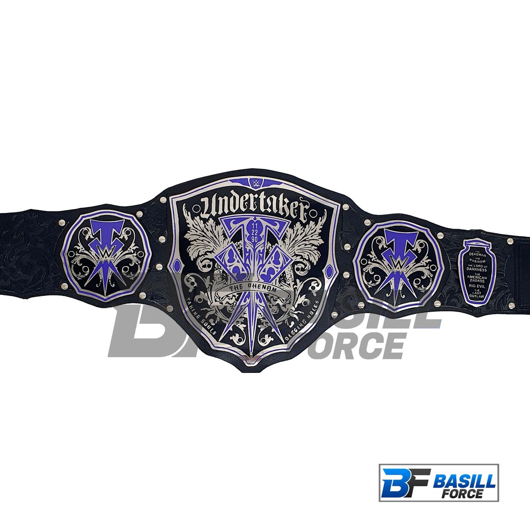 Undertaker Champion Replica Belt - Premium Quality Wrestling Title ...