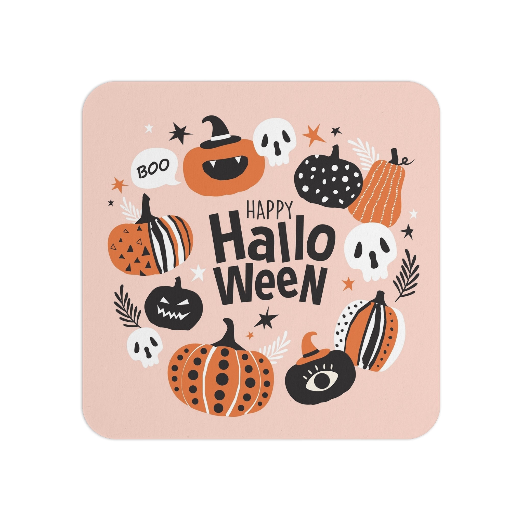 Halloween Themed Coaster Halloween Coffee Coasters, Spooky Halloween ...