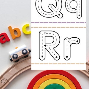 Unique Printable Alphabet Tracing and Writing Fun Worksheets, Letter ...