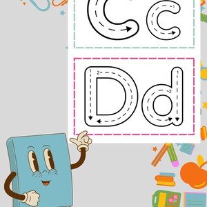Unique Printable Alphabet Tracing and Writing Fun Worksheets, Letter ...