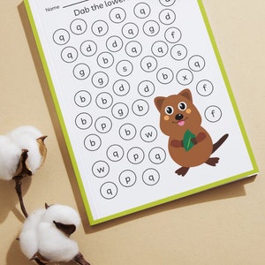 Fun and Colorful Preschool Alphabet Workbook, Alphabet Tracing Workbook ...