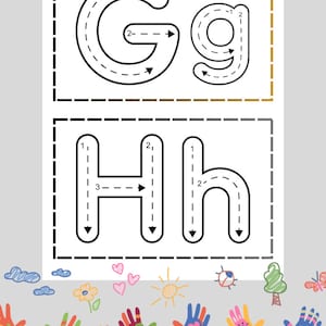 Unique Printable Alphabet Tracing and Writing Fun Worksheets, Letter ...