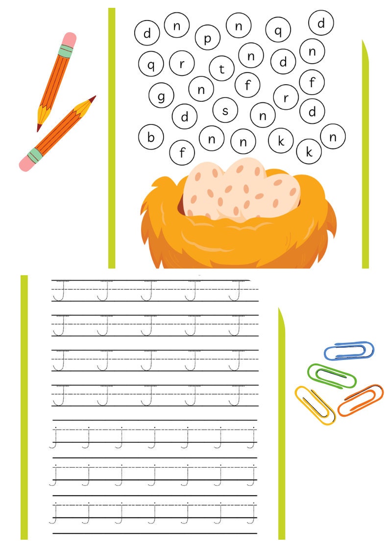 Fun and Colorful Preschool Alphabet Workbook, Alphabet Tracing Workbook ...