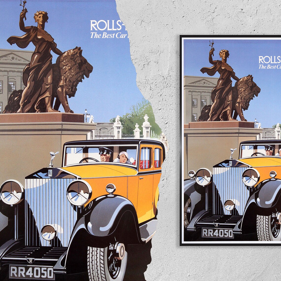 Hi-res Print - A4, A3...20x30 Inch... Rolls-royce Advertising - the ...