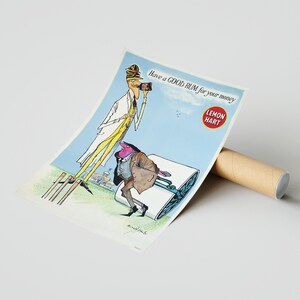Hi-res Print - A4, A3...20x30 Inch... Lemon Hart Rum, Ronald Searle ...