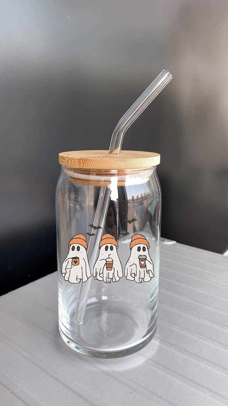 Ghost Png Ghost Collage Svg PNG, Halloween Png Cute Pink Reading Ghost ...