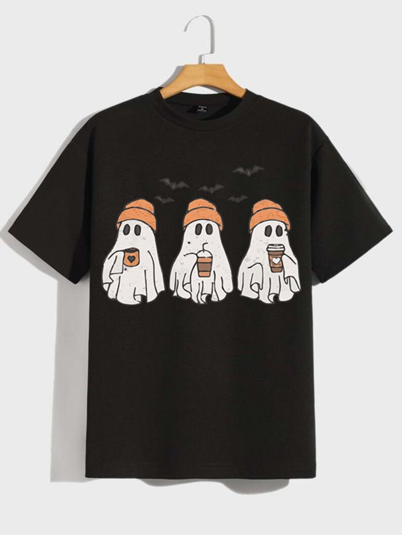 Ghost Png Ghost Collage Svg PNG, Halloween Png Cute Pink Reading Ghost ...