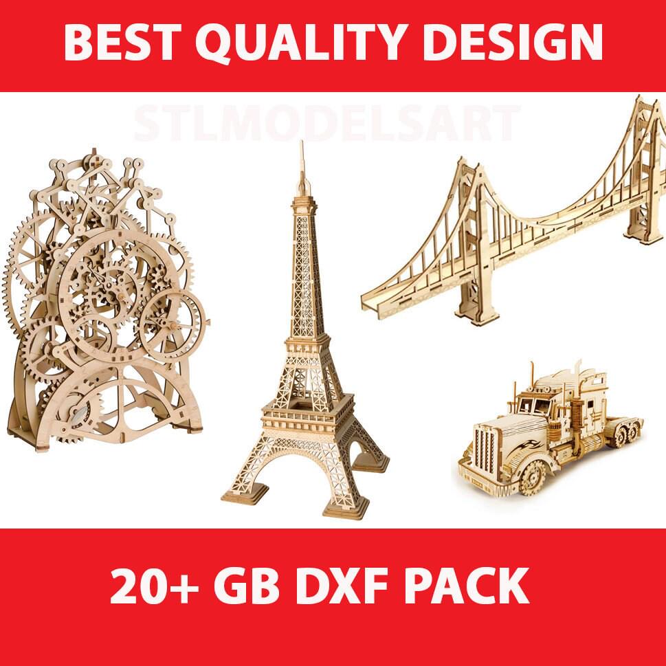 20 GB DXF Mega Pack for Laser Engraving & Cutting - Etsy