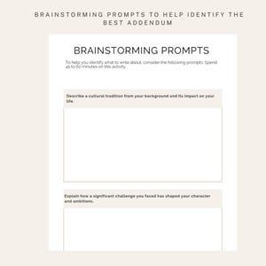 Law School Application Addendum Writing Guide - Etsy